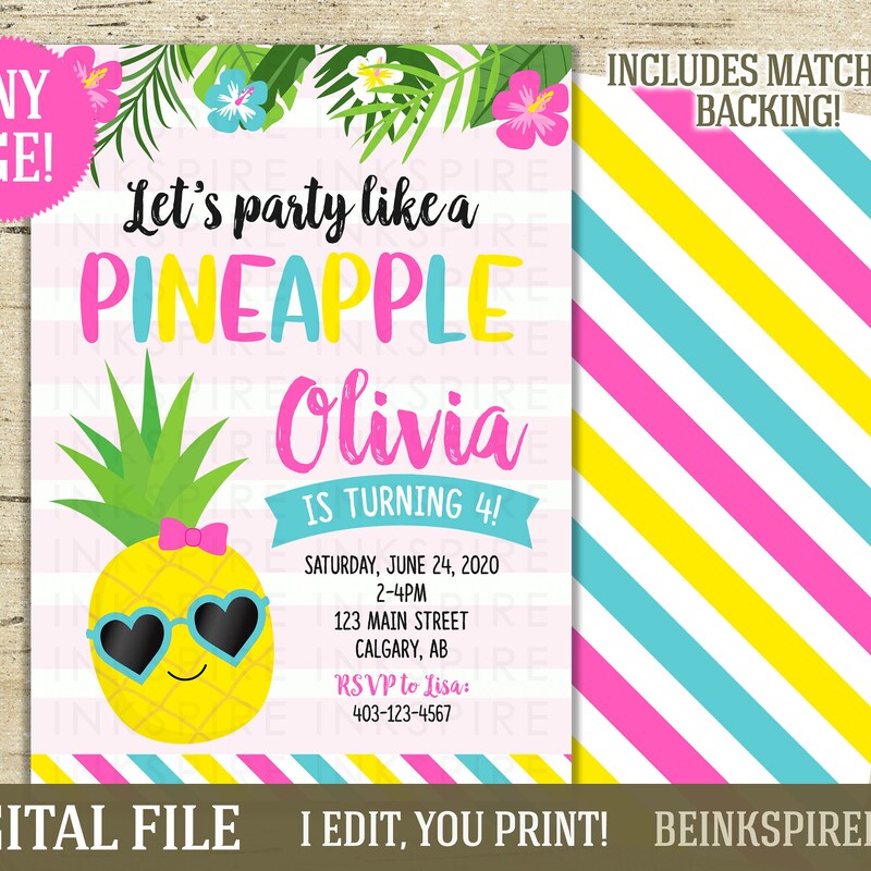 Party Like a Pineapple - Etsy