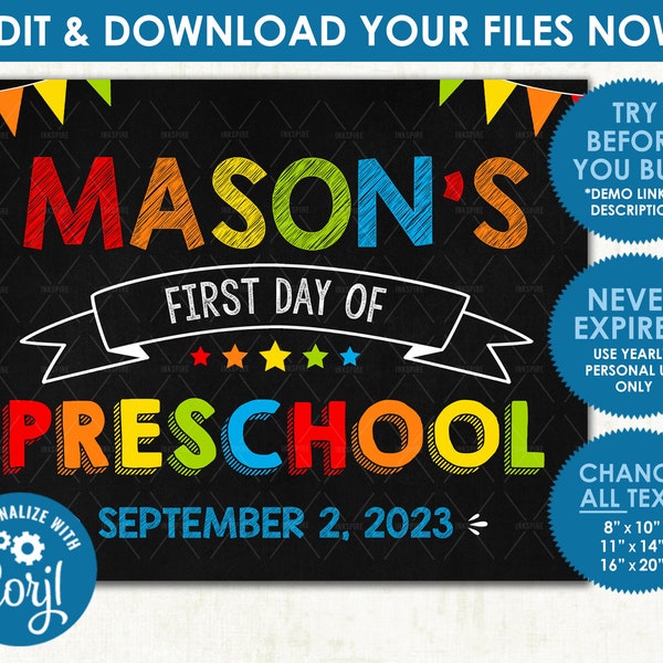 Rainbow Party Sign - Etsy