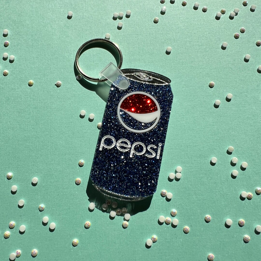 Pepsi Can Layered Acrylic Keychain - Etsy