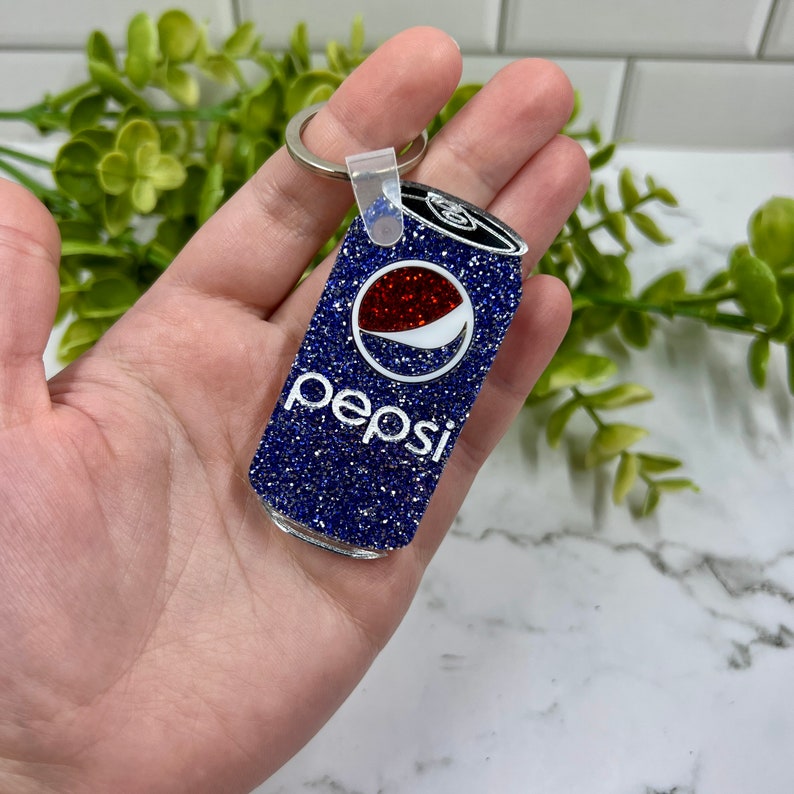 Pepsi Can Layered Acrylic Keychain - Etsy