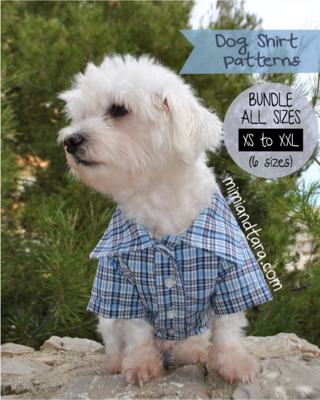 Dog Shirt Sewing Pattern Bundle: All Sizes XS-XXL (PDF Pattern) - Etsy