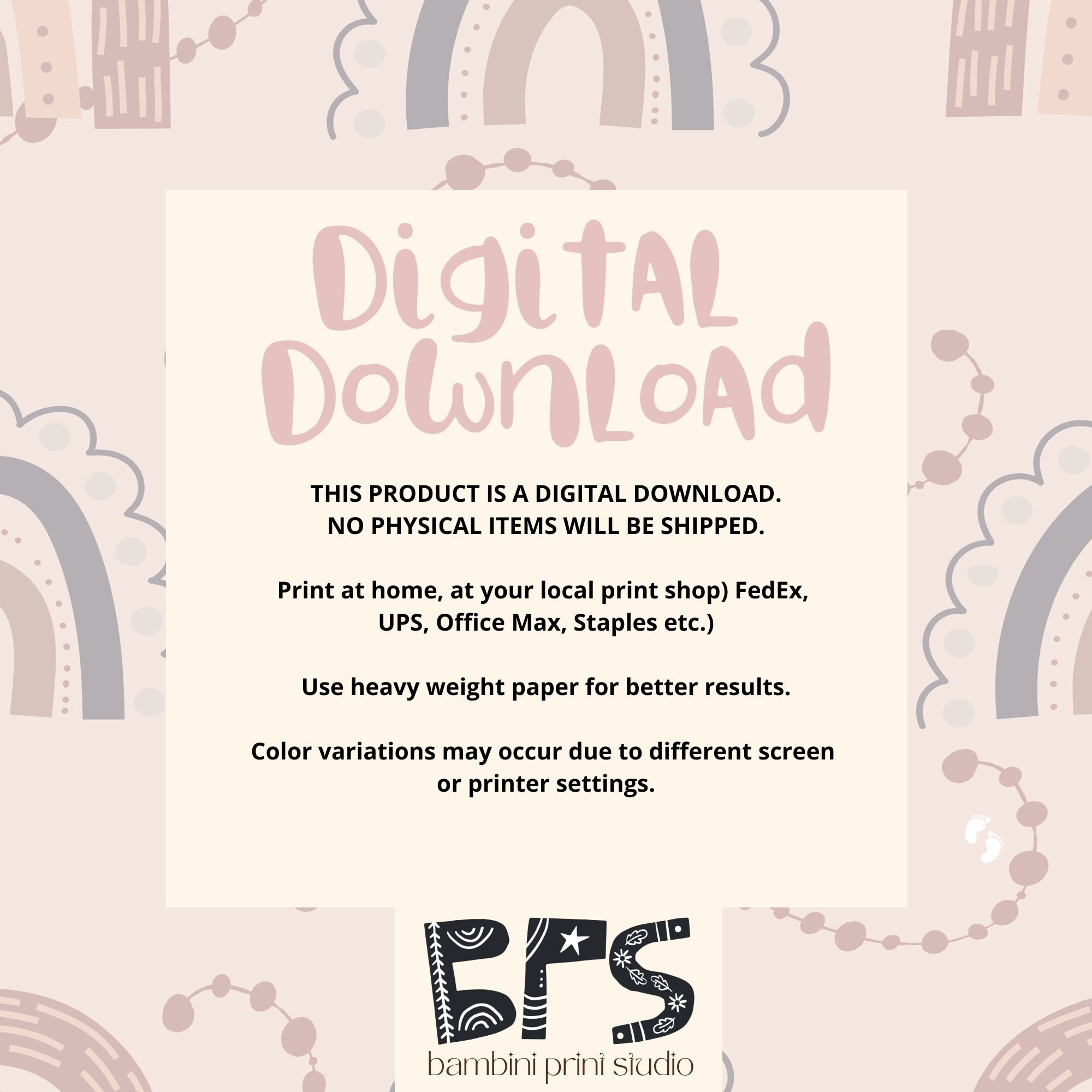 Baby Growth Chart, 12 Months Printable, for or Baby Girl or Baby Boy ...