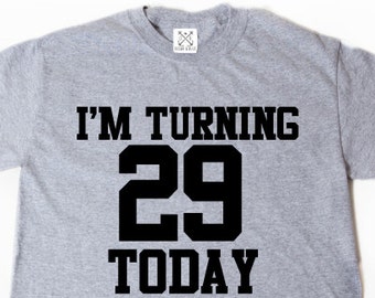 Funny 29th Birthday Shirt - Etsy