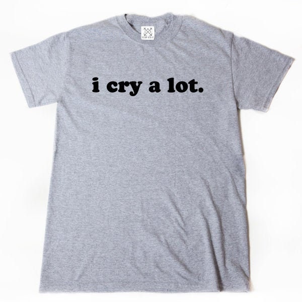 Cry Shirt - Etsy