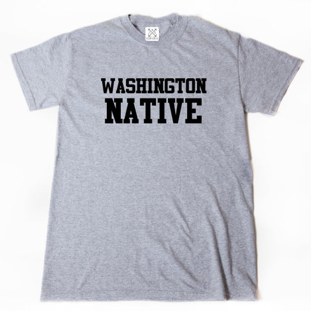 Washington Native T-shirt Place Name Washington Native Shirt Seattle ...