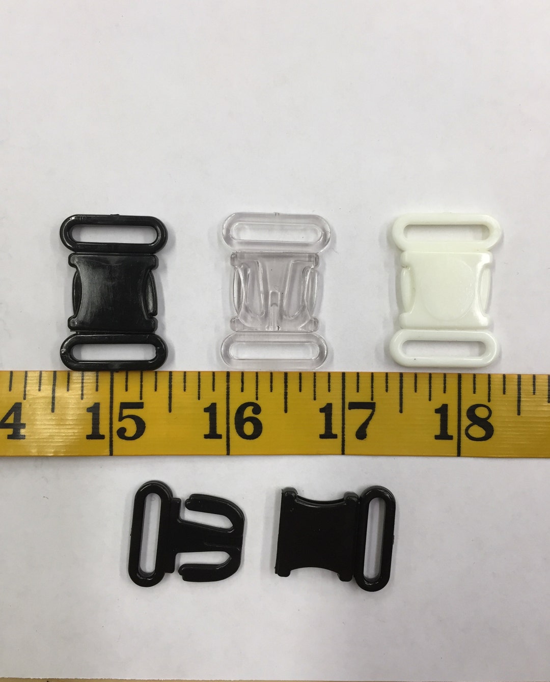 3/4 Inch (19mm) Plastic Bikini Clasps or Closure for Bra, Swimsuit and ...