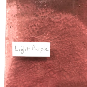 Sheet PALE / LIGHT PURPLE Transparent Stained Glass Sheet L20 - Etsy