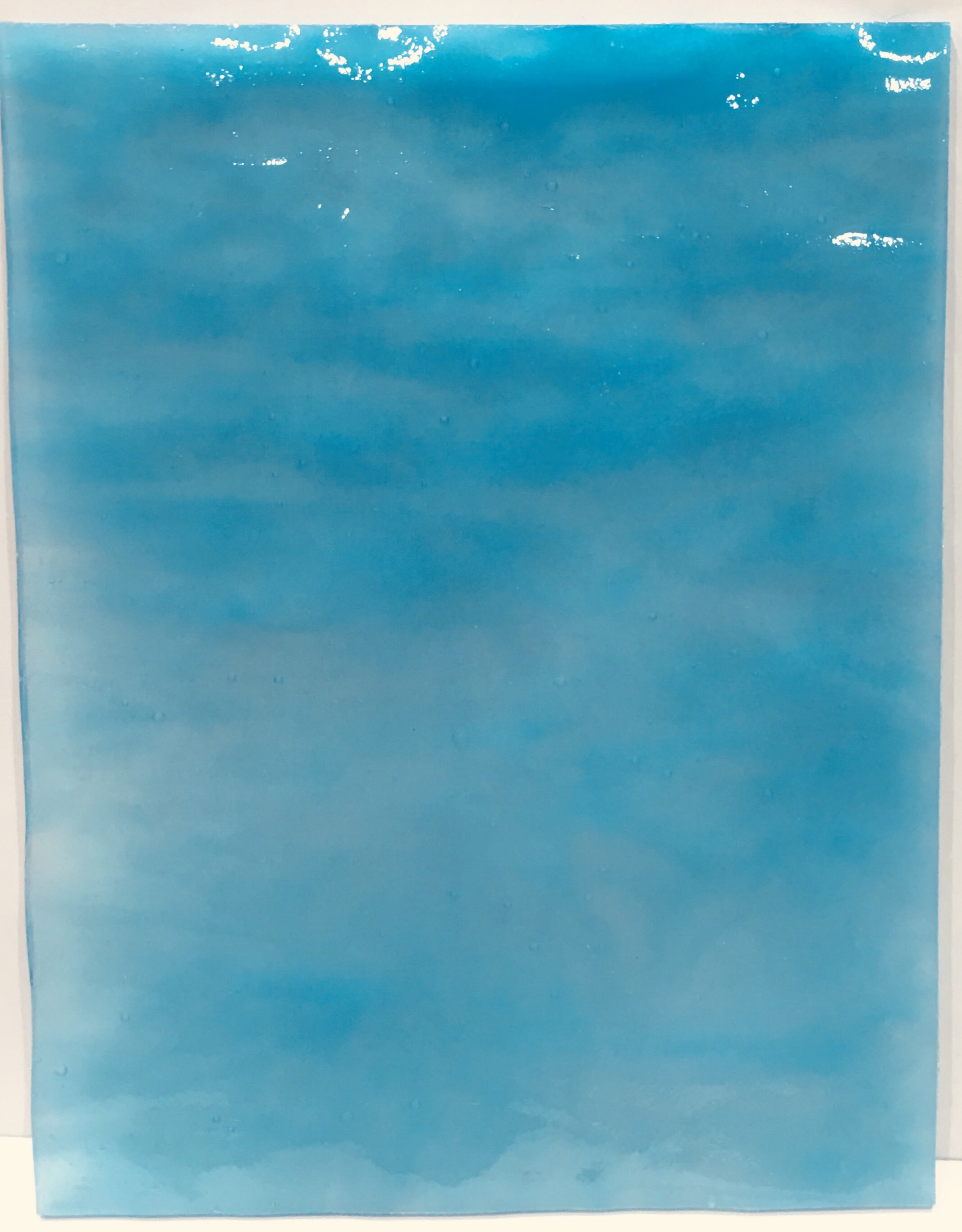 Sheet ARCTIC BLUE Stipple Stained Glass Some W Factory - Etsy