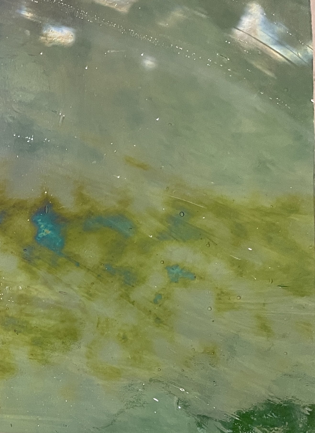 Silver & Gold Iridized Stained Glass Sheet A28 - Etsy