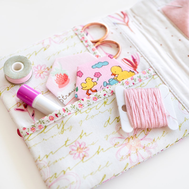 Needle Book Notion Storage Traveler's Sewing Book Pdf Pattern - Etsy