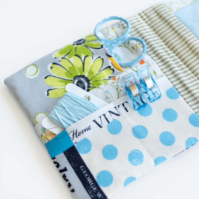 Needle Book Notion Storage Traveler's Sewing Book Pdf Pattern - Etsy