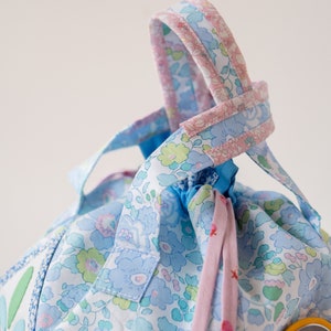 Blithe Bucket Bag Pdf Pattern Drawstring Tote - Etsy