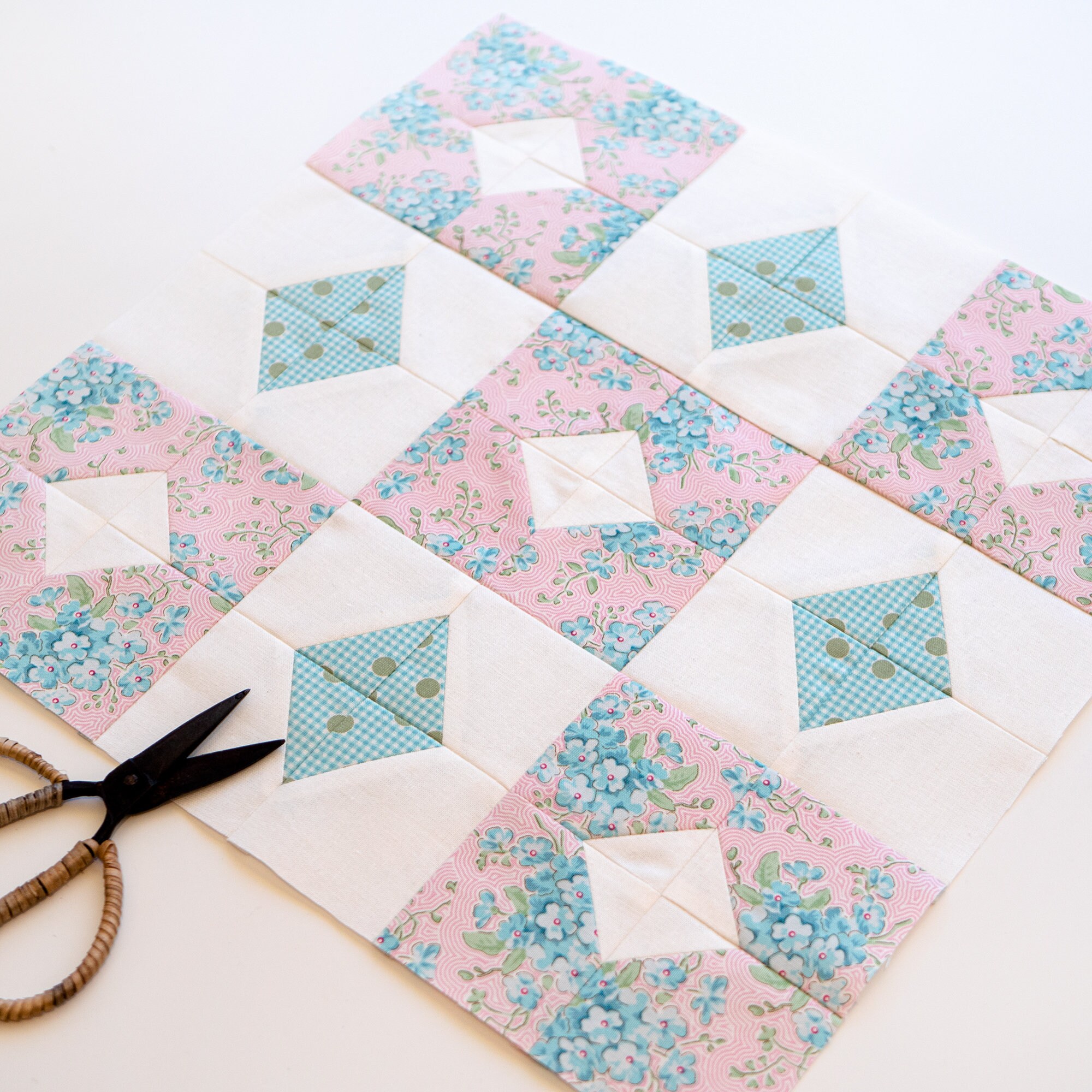 Crystal Lattice Quilt Pdf Pattern Throw and Baby Modern - Etsy