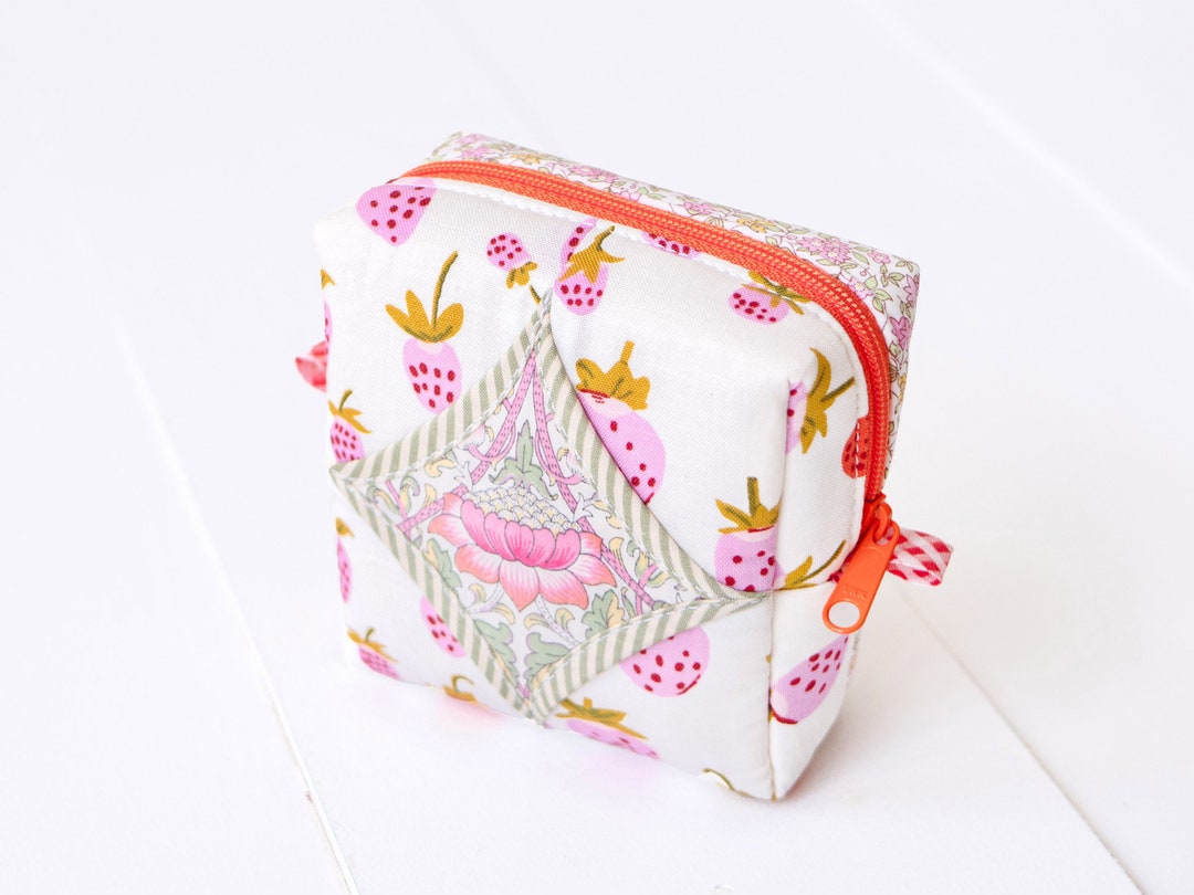 Cute Cathedral Cube Box Pouch Pdf Pattern Cathedral Window - Etsy Canada