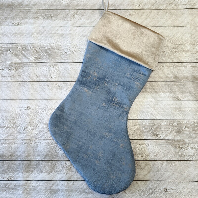 Blue Stocking - Etsy