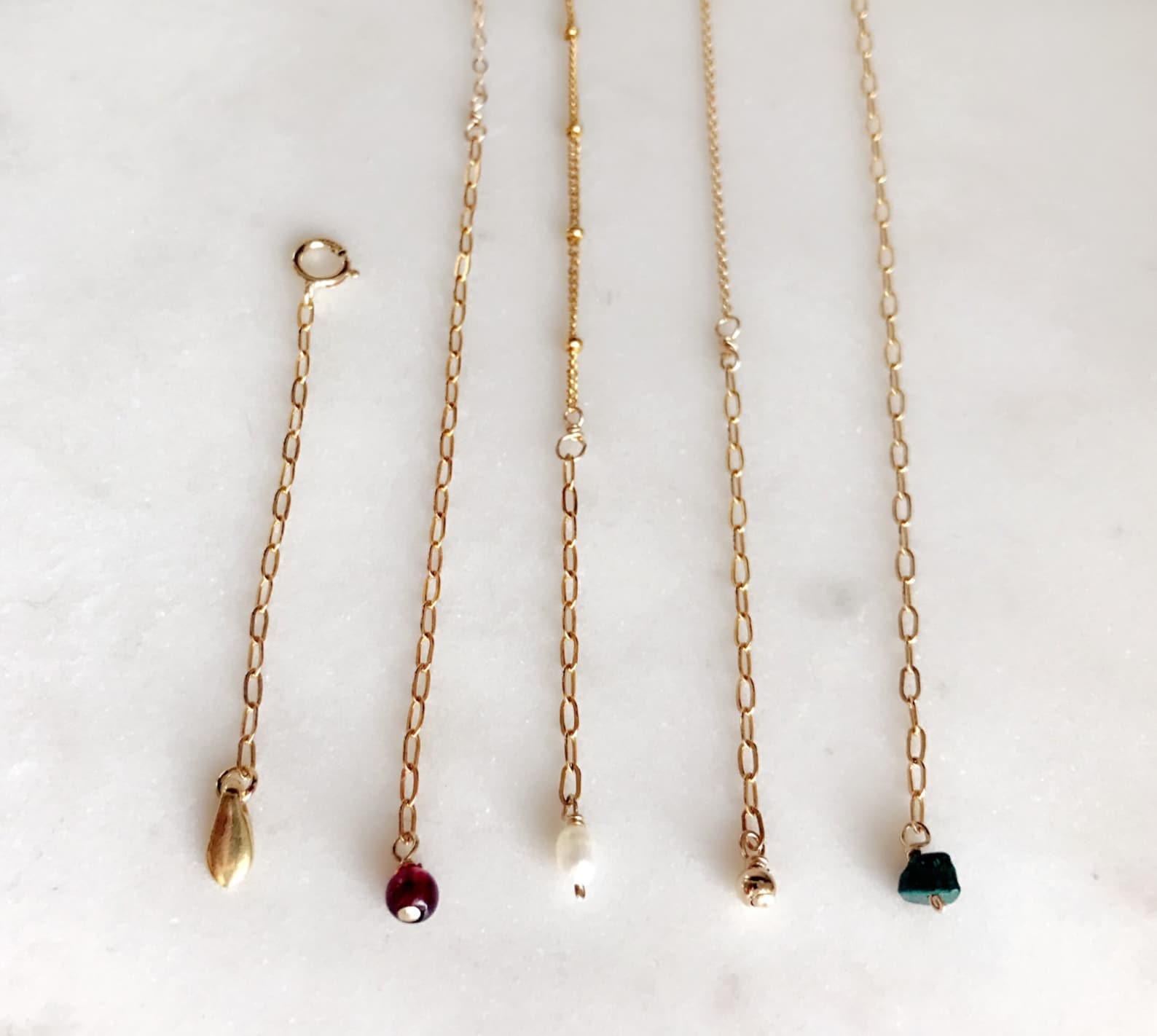 14k Gold Filled or Sterling Silver Extender/layering Extension - Etsy