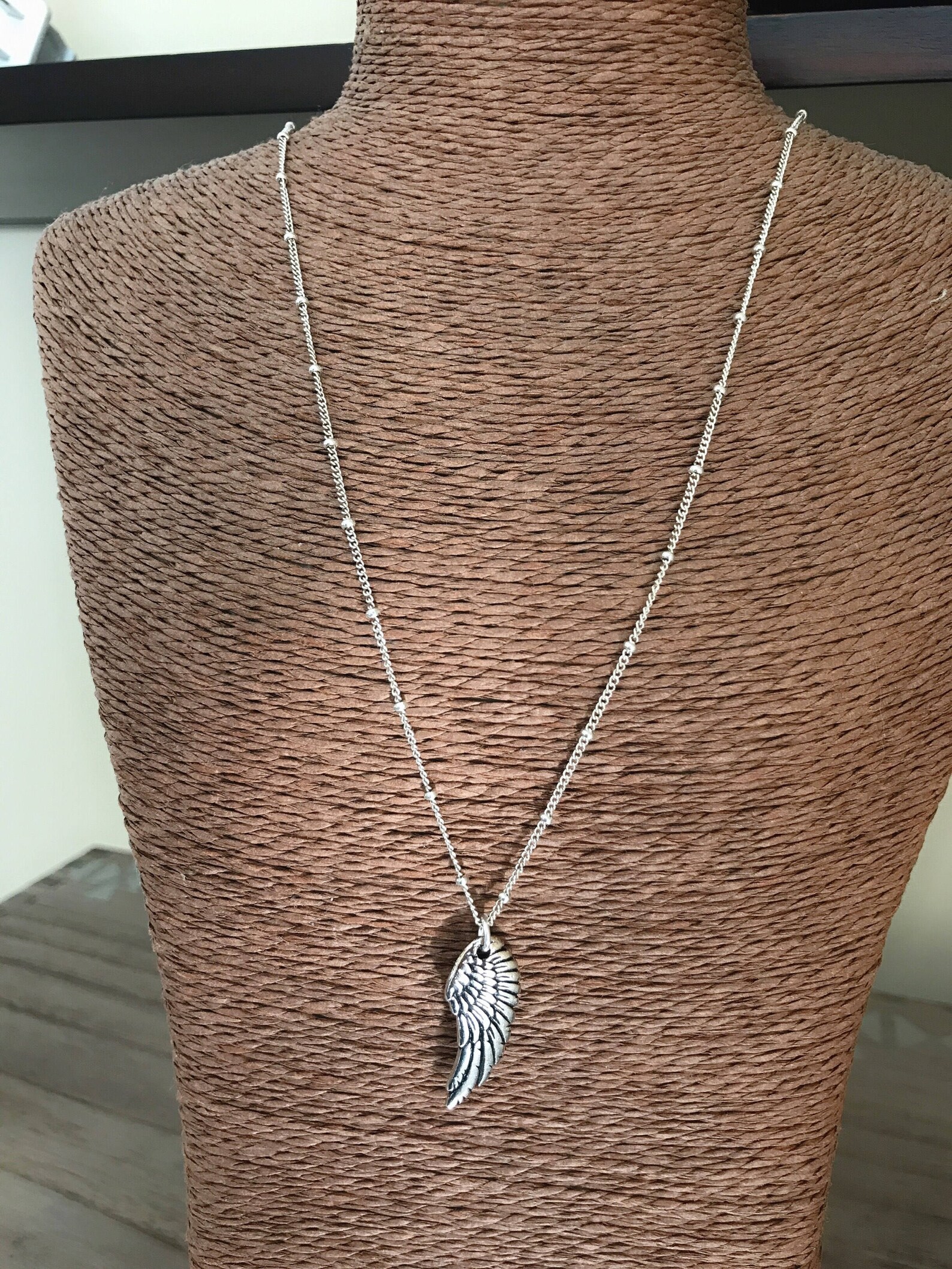 Sterling Silver Chain Long Silver Mesh Bar Necklace Long Leaf - Etsy