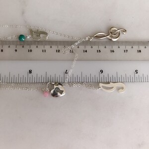 Sterling Silver Letter I Necklace, Silver Initial Necklace, Sterling ...