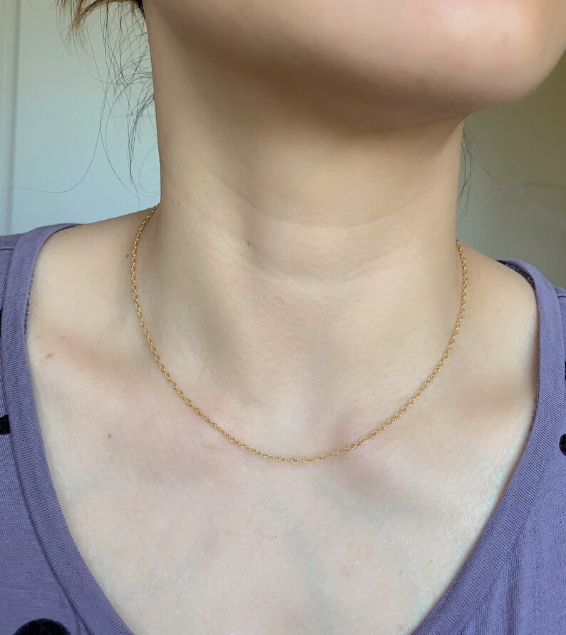 Gold Filled Jewelry Chain Long and Short Chain Bracelet | Etsy