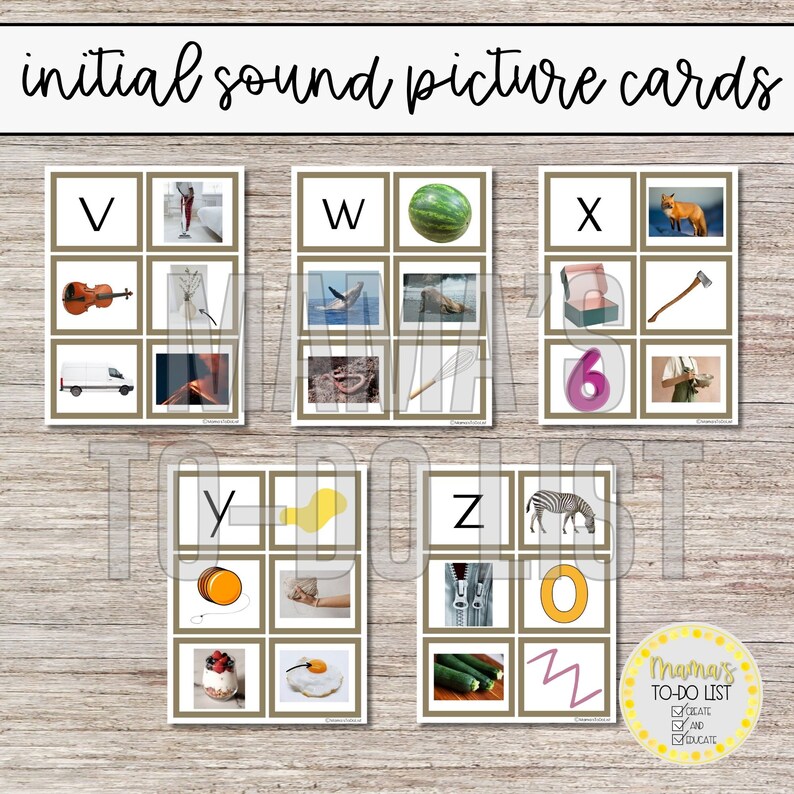 Letter Sounds Printables | Beginning Sound Printables | Beginning Sound ...