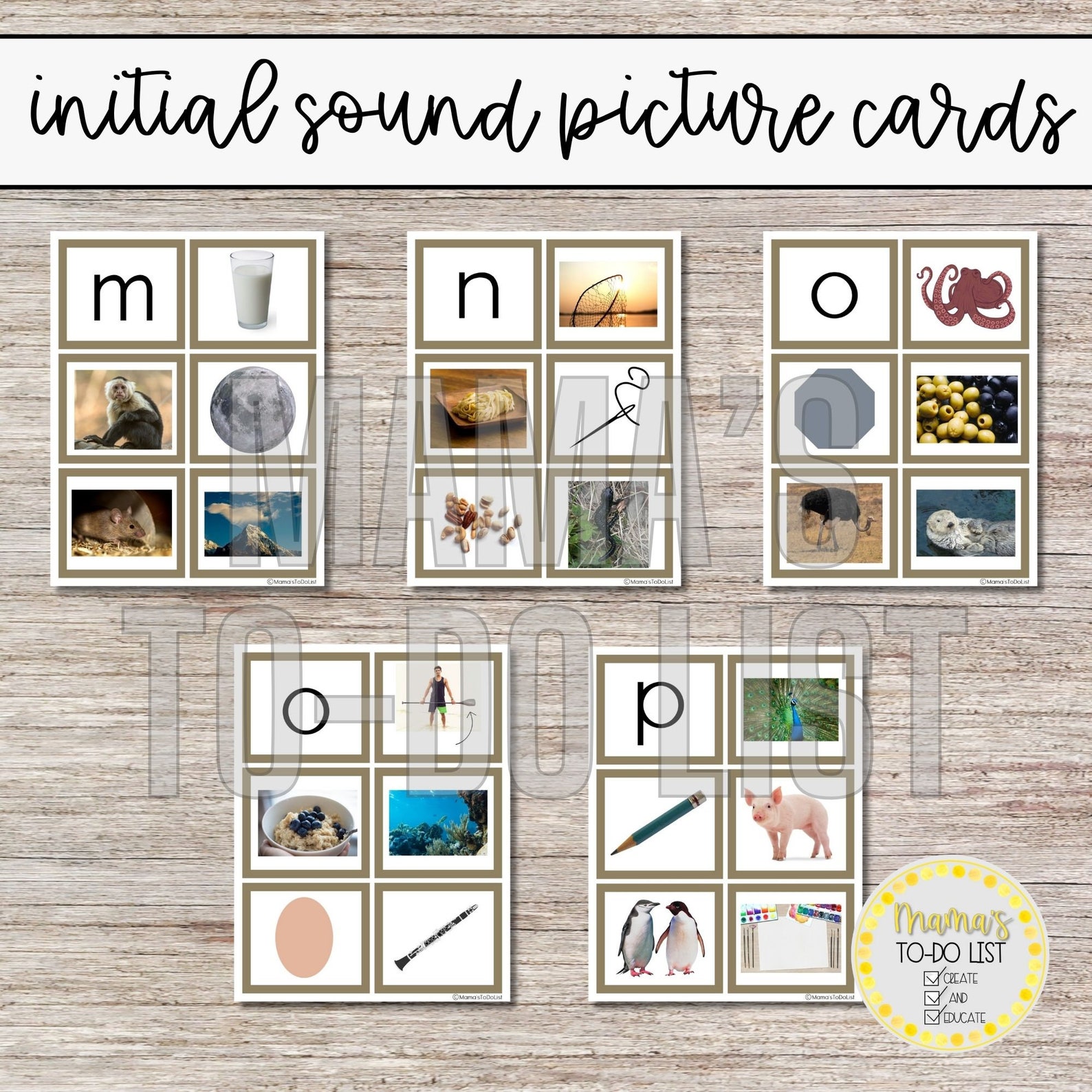 Letter Sounds Printables Beginning Sound Printables Beginning Sound ...