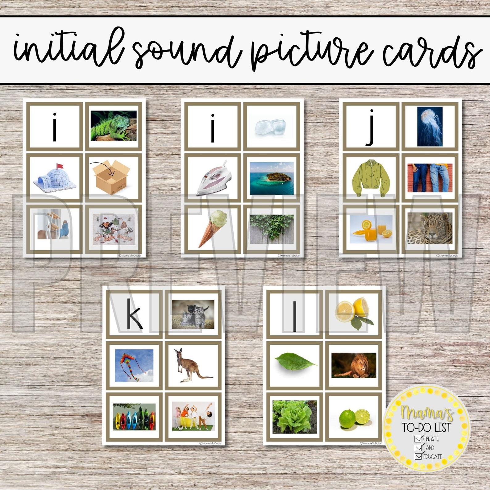 Letter Sounds Printables Beginning Sound Printables Beginning Sound ...
