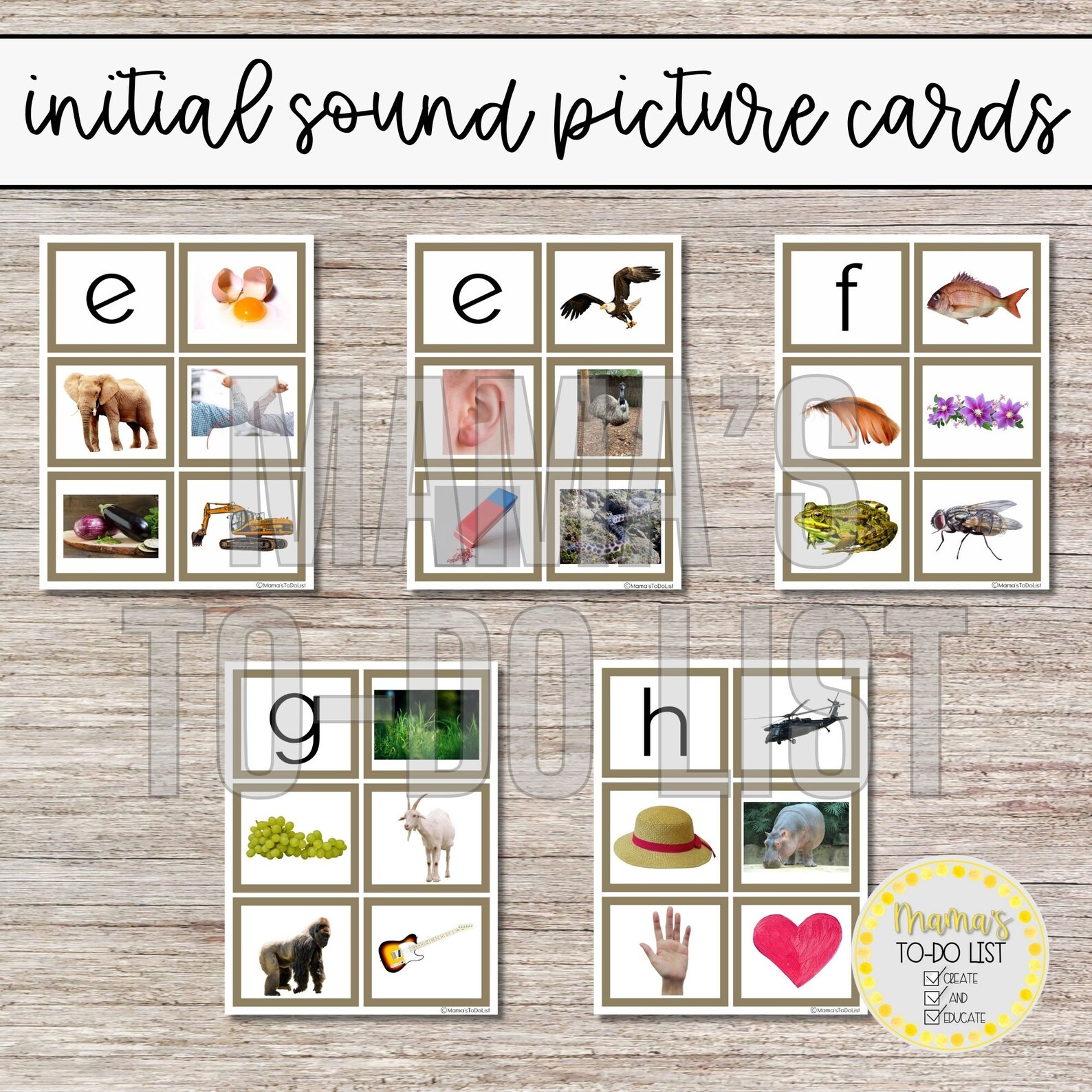 Letter Sounds Printables Beginning Sound Printables Beginning Sound ...