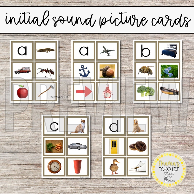 Letter Sounds Printables Beginning Sound Printables Beginning Sound ...