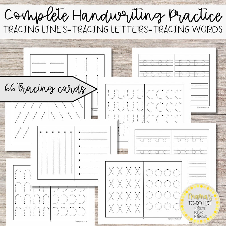 Preschool Tracing Printable Preschool Tracing Tracing Lines Worksheet ...