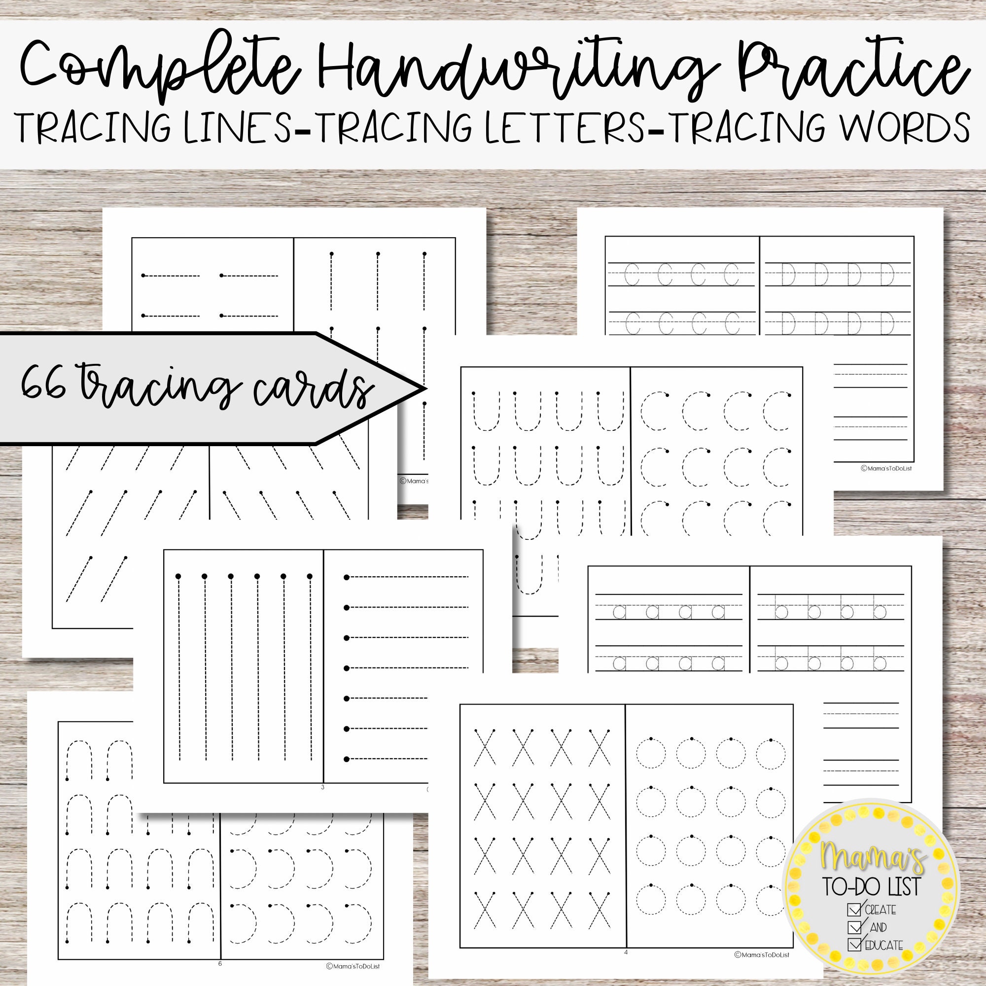 Preschool Tracing Printable Preschool Tracing Tracing Lines Worksheet ...