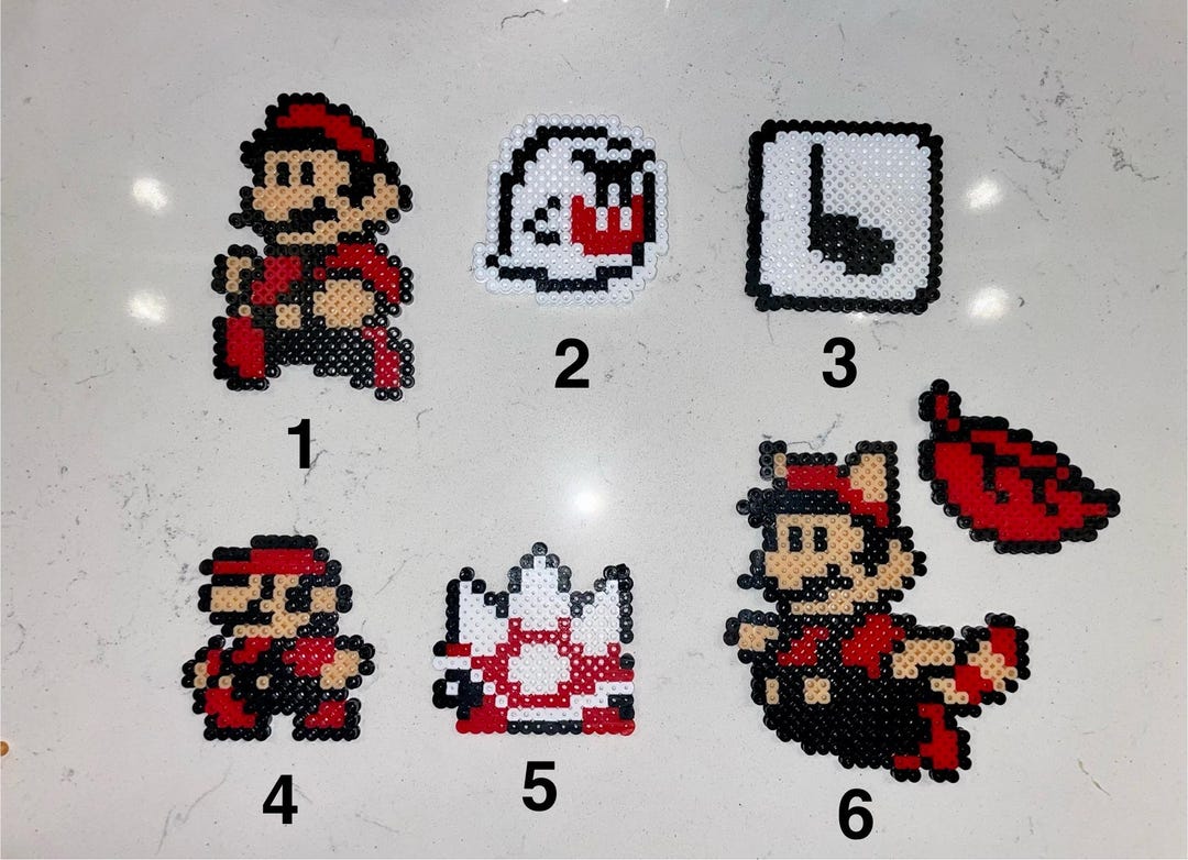 Super Mario Perler Bead - Etsy