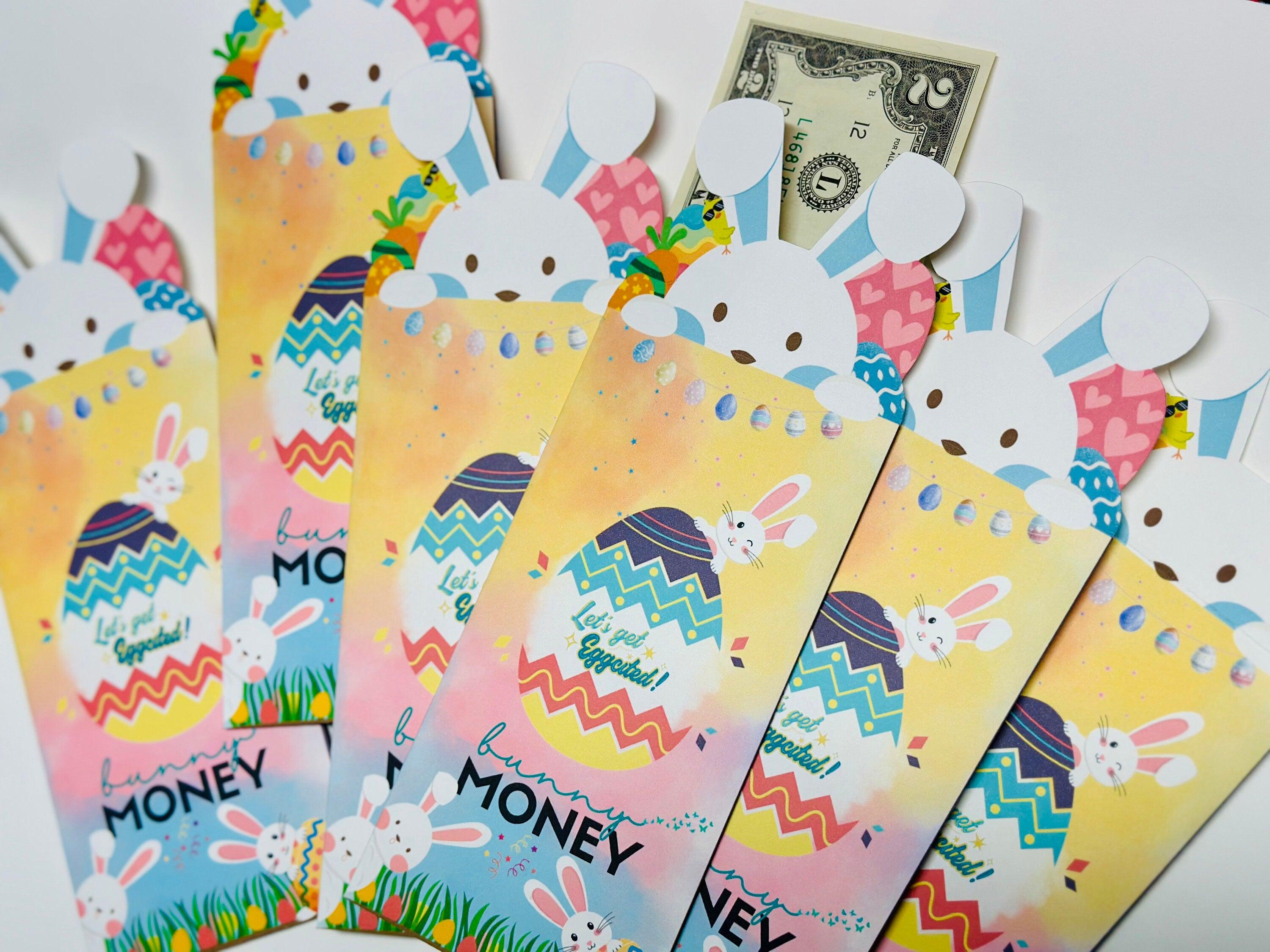 Personalizable Money Envelope for Cash | Easter Bunny Money | Baby ...