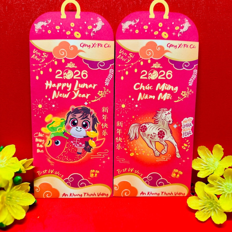 Custom Red Envelope Logo - Etsy