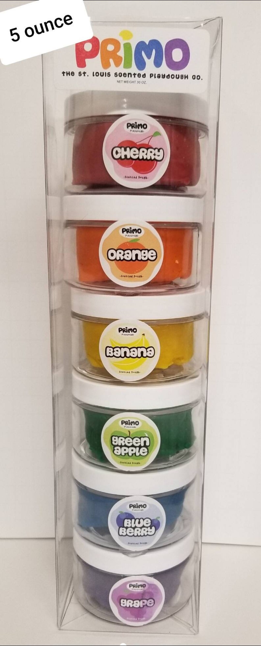 Rainbow 6-pack Scented Playdough With Fruit Scents - Play Dough, Play ...