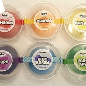 Rainbow 6-pack Scented Playdough With Fruit Scents - Play Dough, Play ...