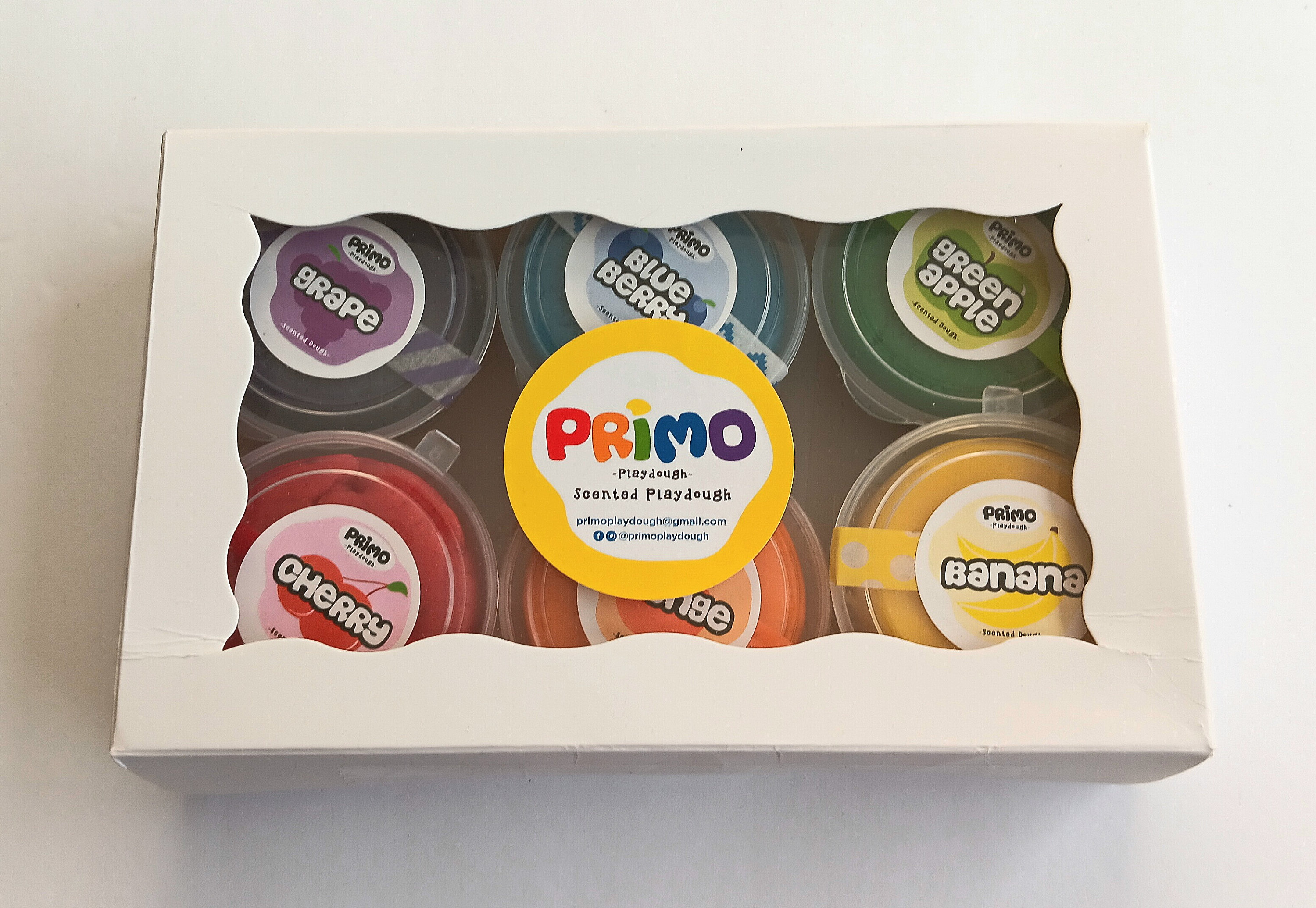 Rainbow 6-pack Scented Playdough With Fruit Scents Play Dough, Play Doh ...