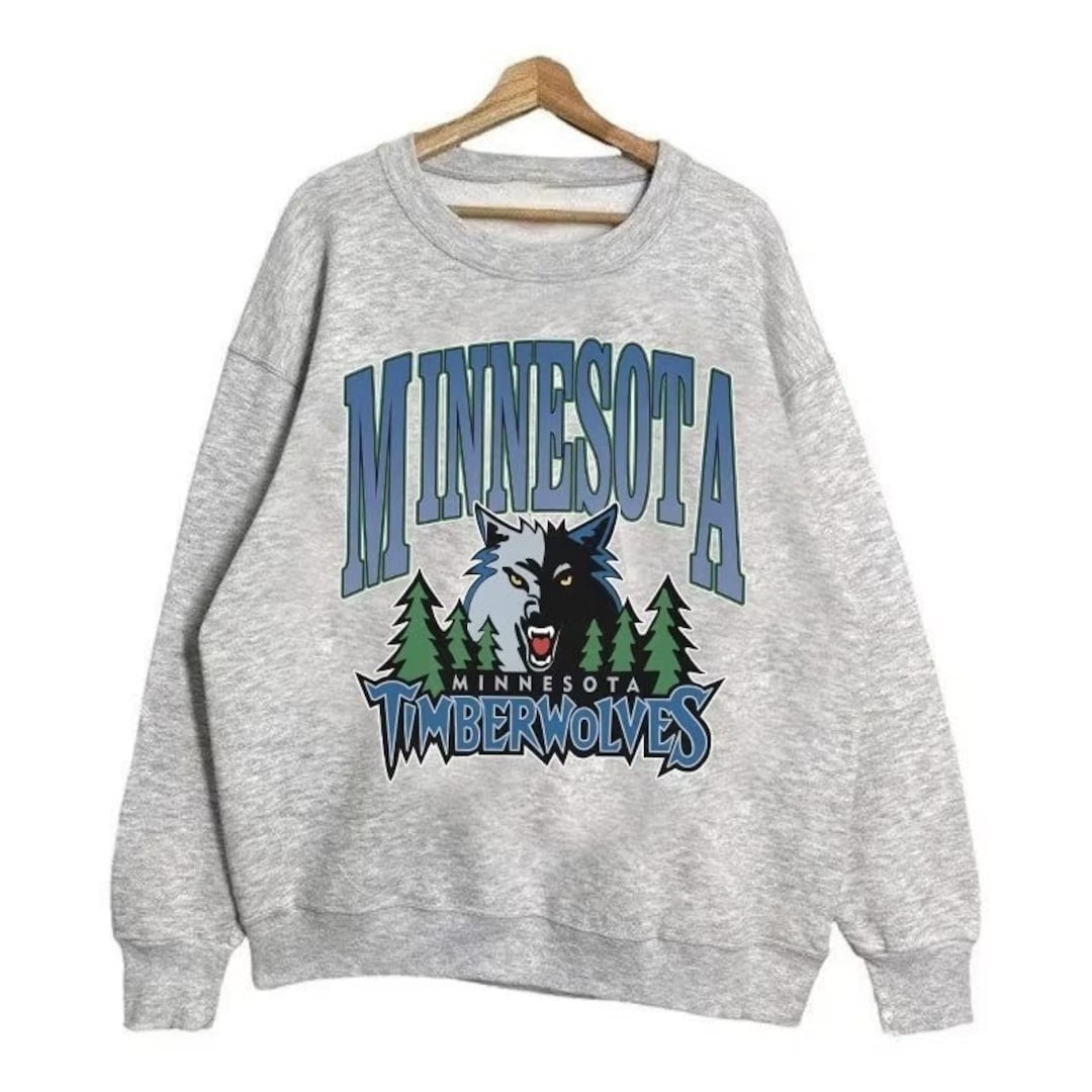 Vintage Basketball Minnesota Timberwolves Sweatshirt T-shirt, Minnesota ...