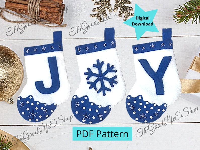 PDF Pattern and Step by Step Instructions joy - Etsy