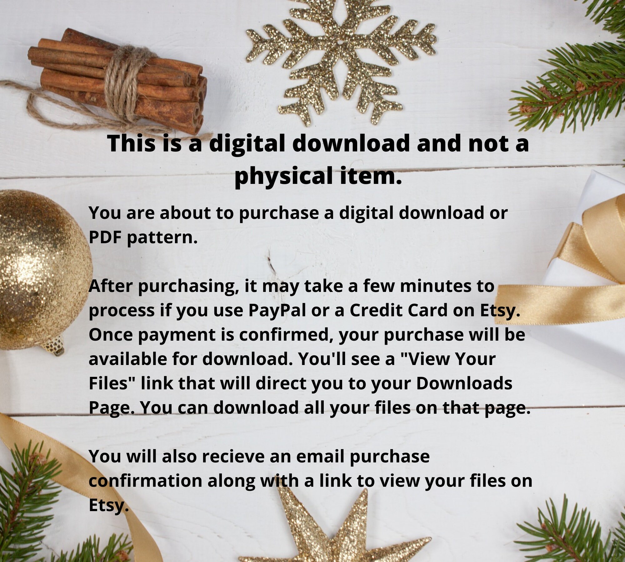 PDF Pattern and Step by Step Instructions joy | Etsy