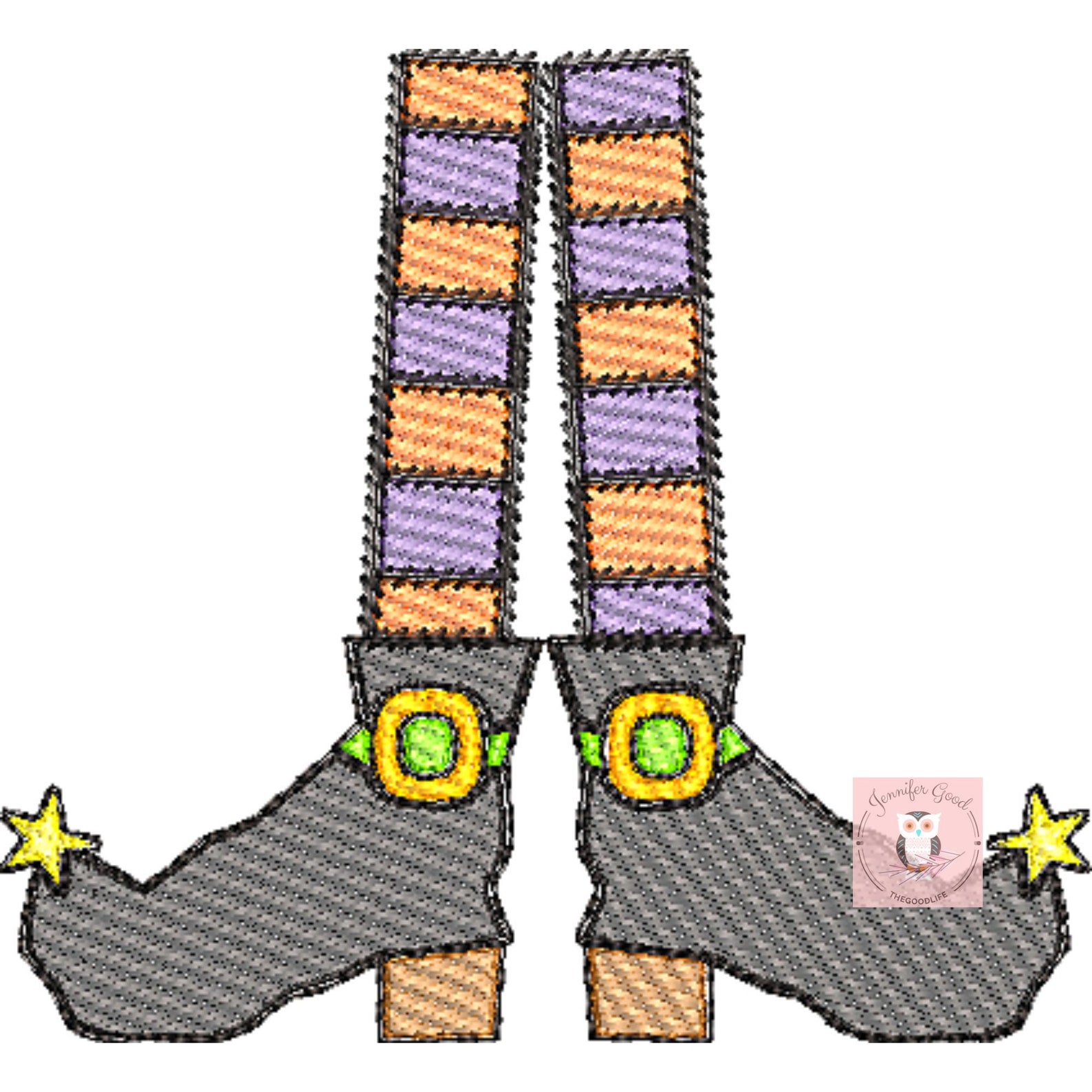 Witches Feet, Halloween, Spooky, Evil Witch, Hocus Pocus, Magic, 5x7 ...