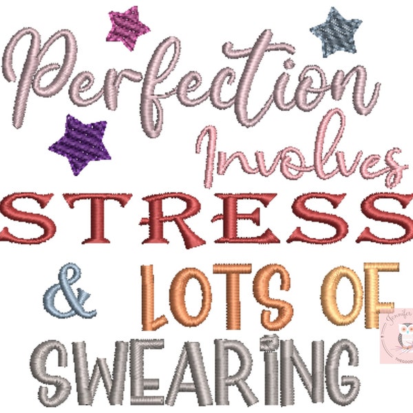 Swear Embroidery - Etsy