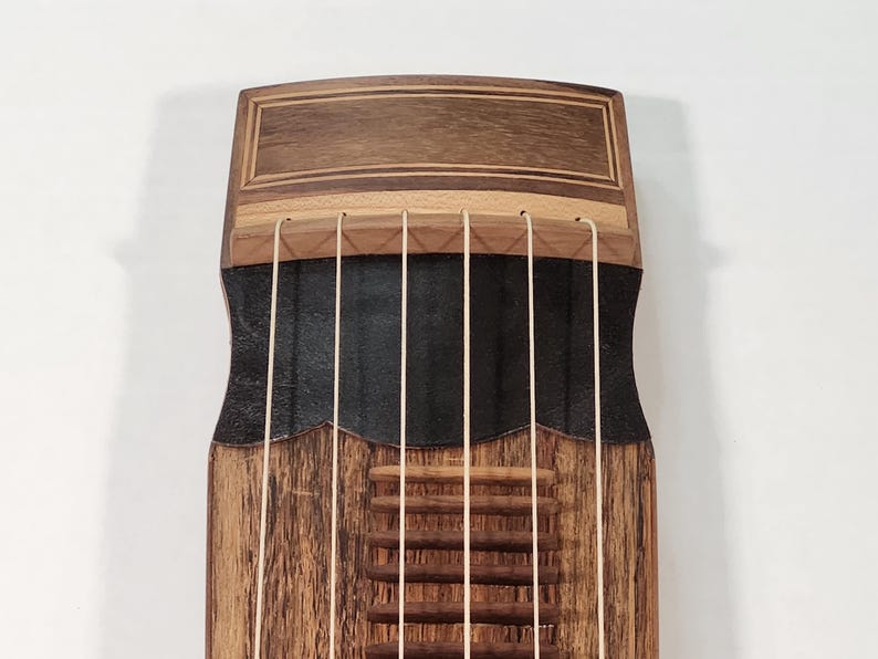 Korean Geomungo, Komungo, Zither Miniature 1/4 Size Fully Functional 6 ...