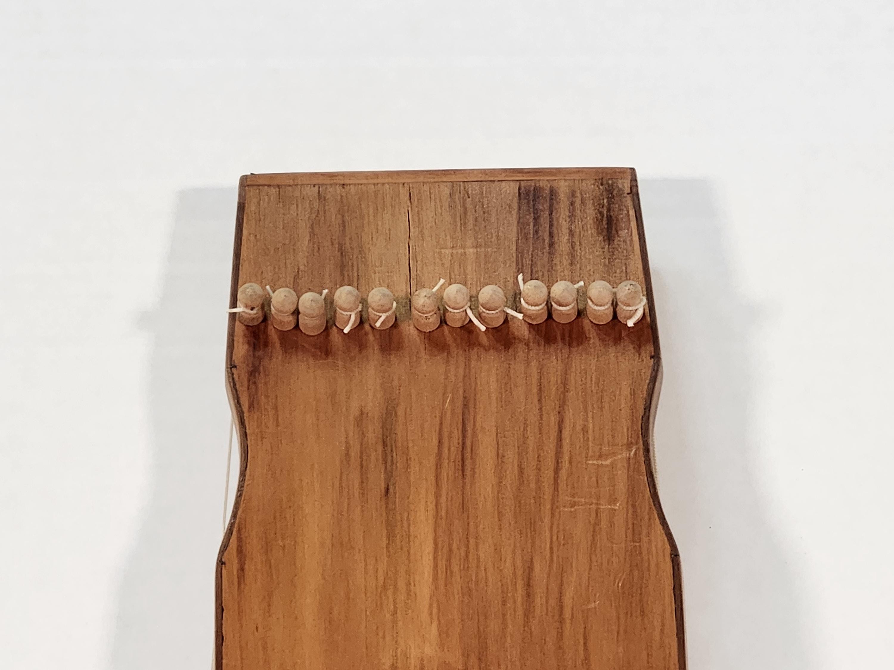 Korean Gayageum, Kayageum, Zither Miniature 1/4 Size Fully Functional ...