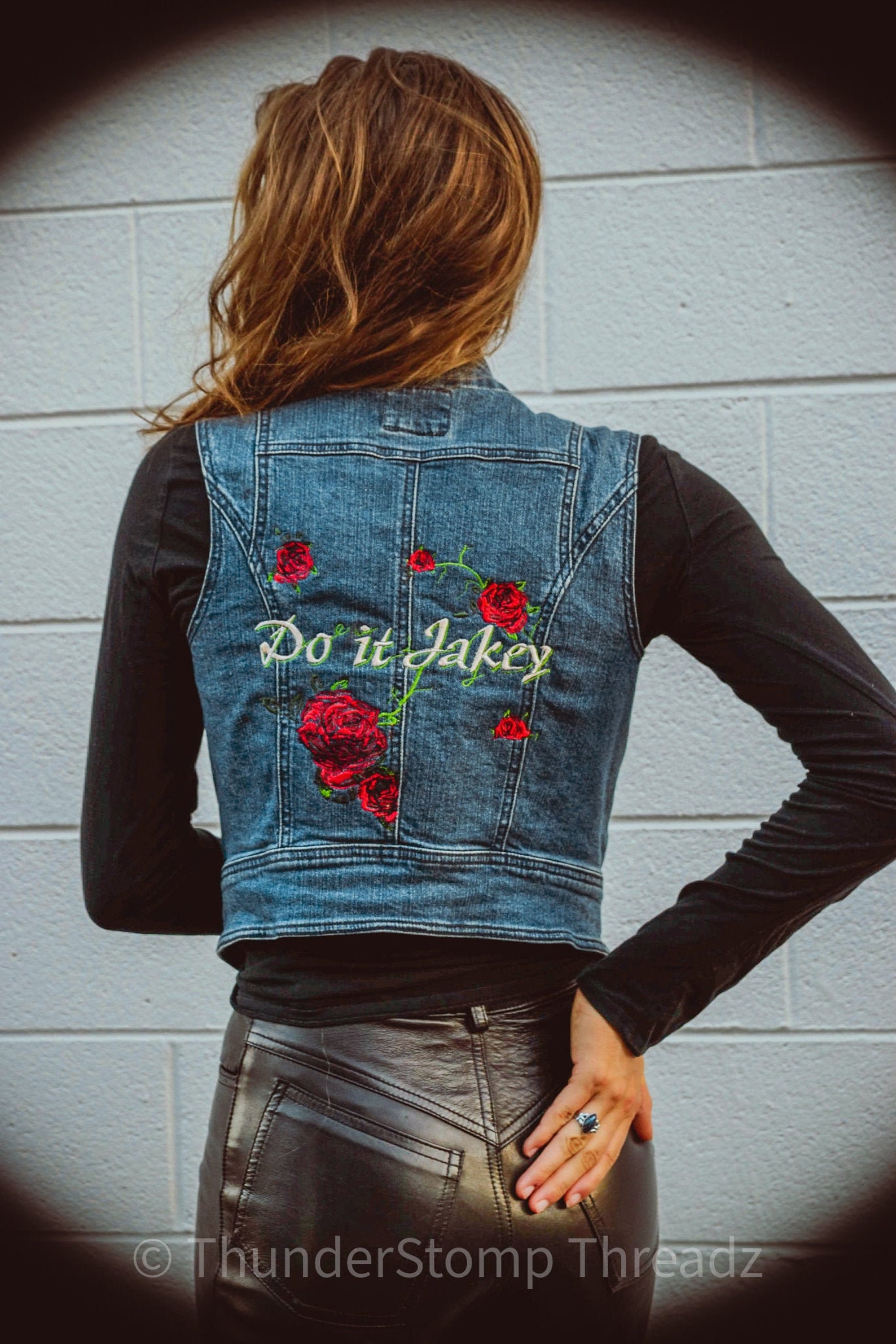 Greta Van Fleet Embroidered Jacket Do It Jakey Embroidered | Etsy