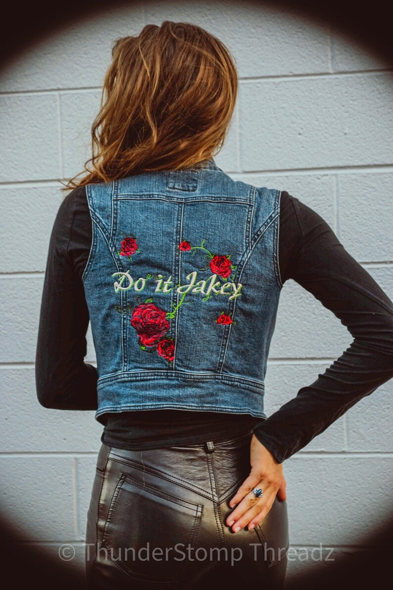Greta Van Fleet Embroidered Jacket Do It Jakey Embroidered | Etsy