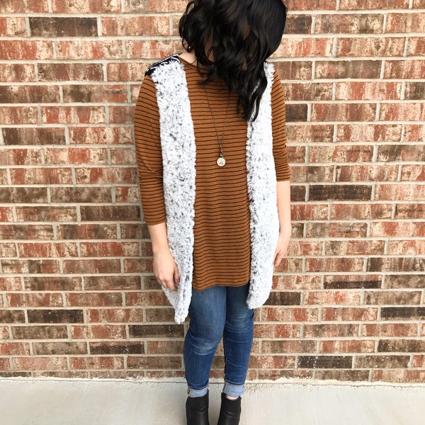 Fur Vest Pattern - Etsy
