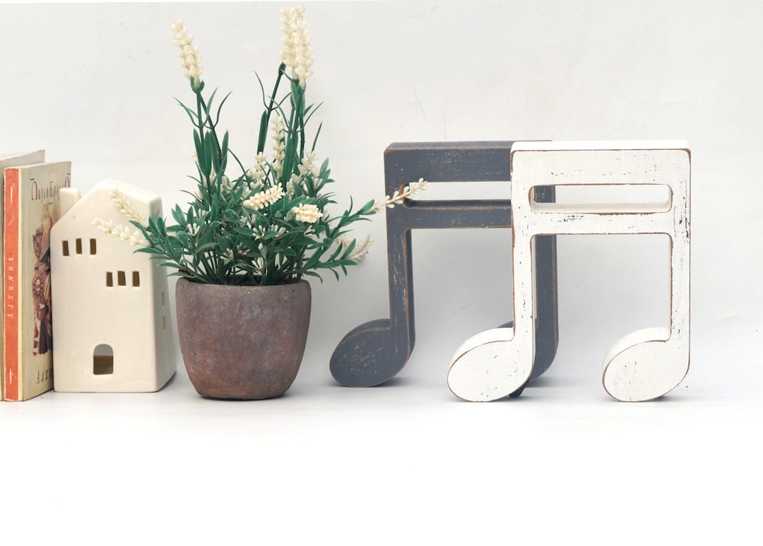 Wood Notes Decor, Musician Gift Ideas, Musical Notes, Decorative Music ...
