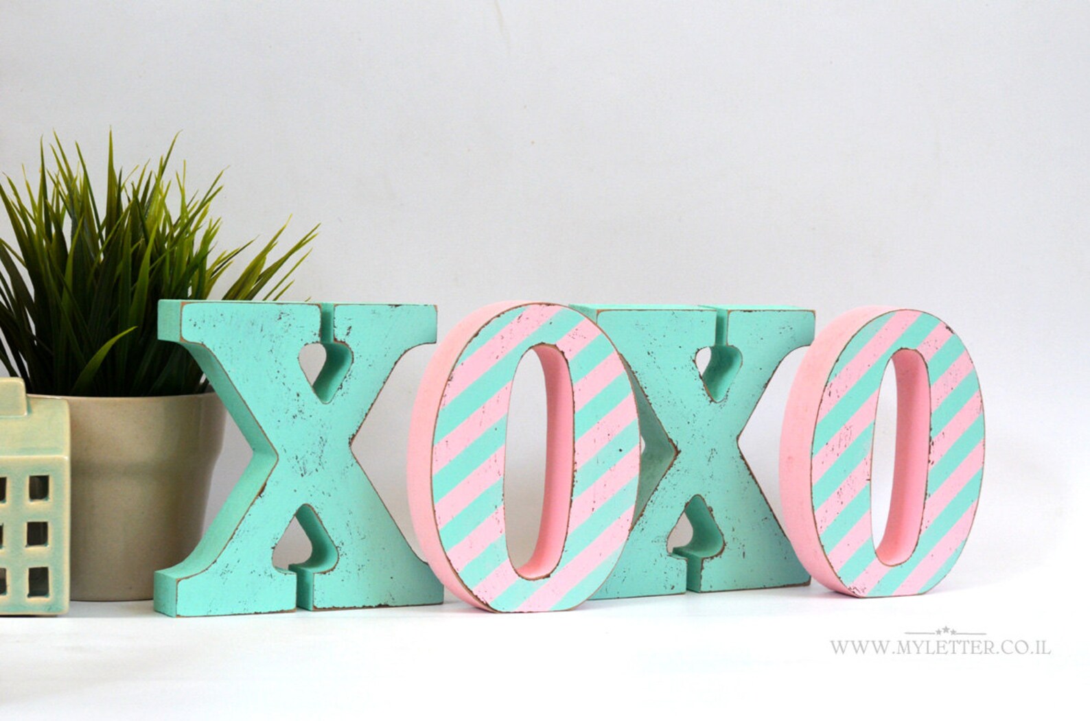 XO Wooden Letters | Nursery Sign | XOXO Wooden Letters | Nursery ...