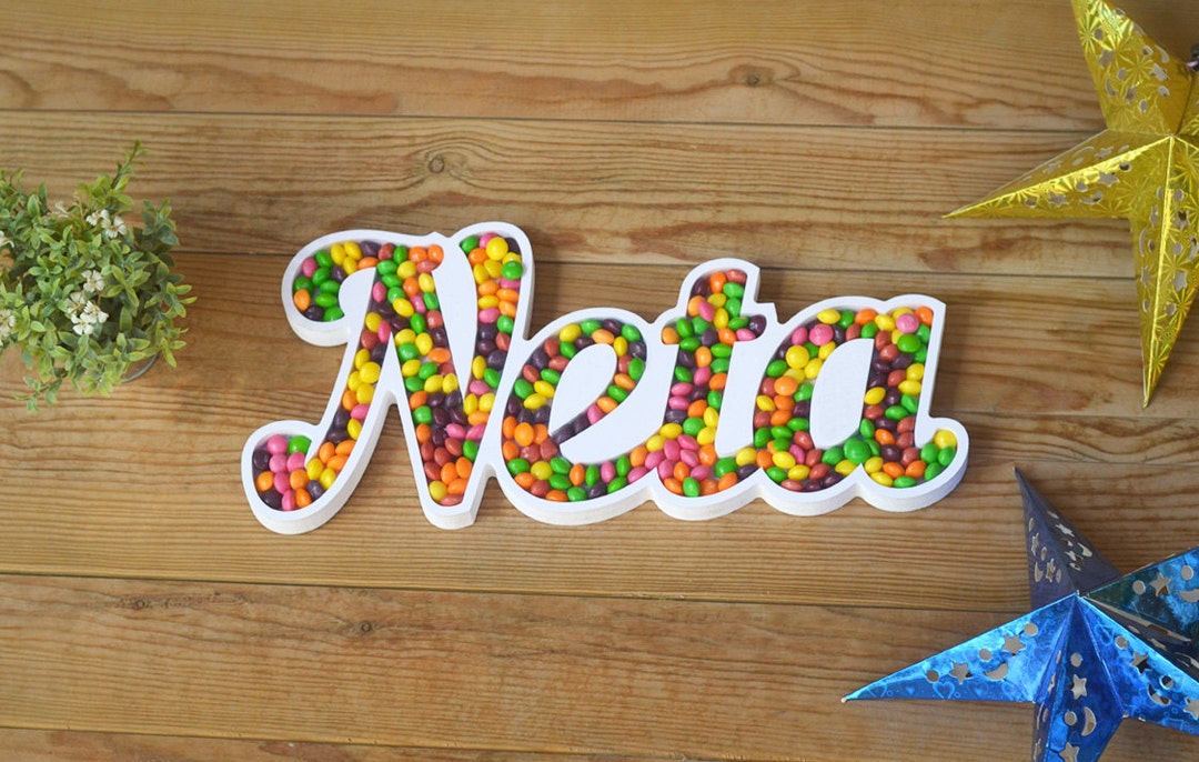 Personalized Candy Letter Dishes - Birthdays Letter Dishes - Dish ...