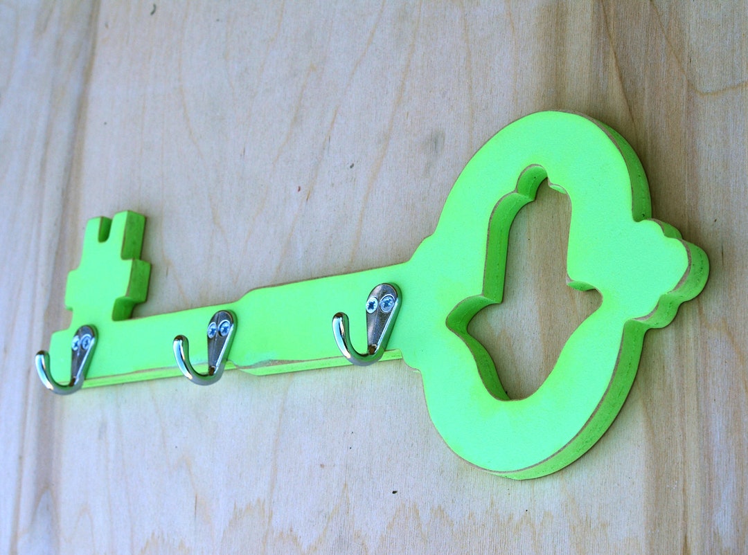 Hamsa Decor Key Rack Wall Hanger, Jewish Housewarming Gifts, Fatimas ...